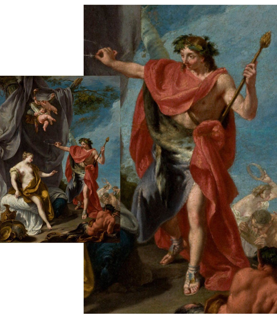 Les Dieux du vin : Dionysos et Bacchus - Château Cantenac Brown